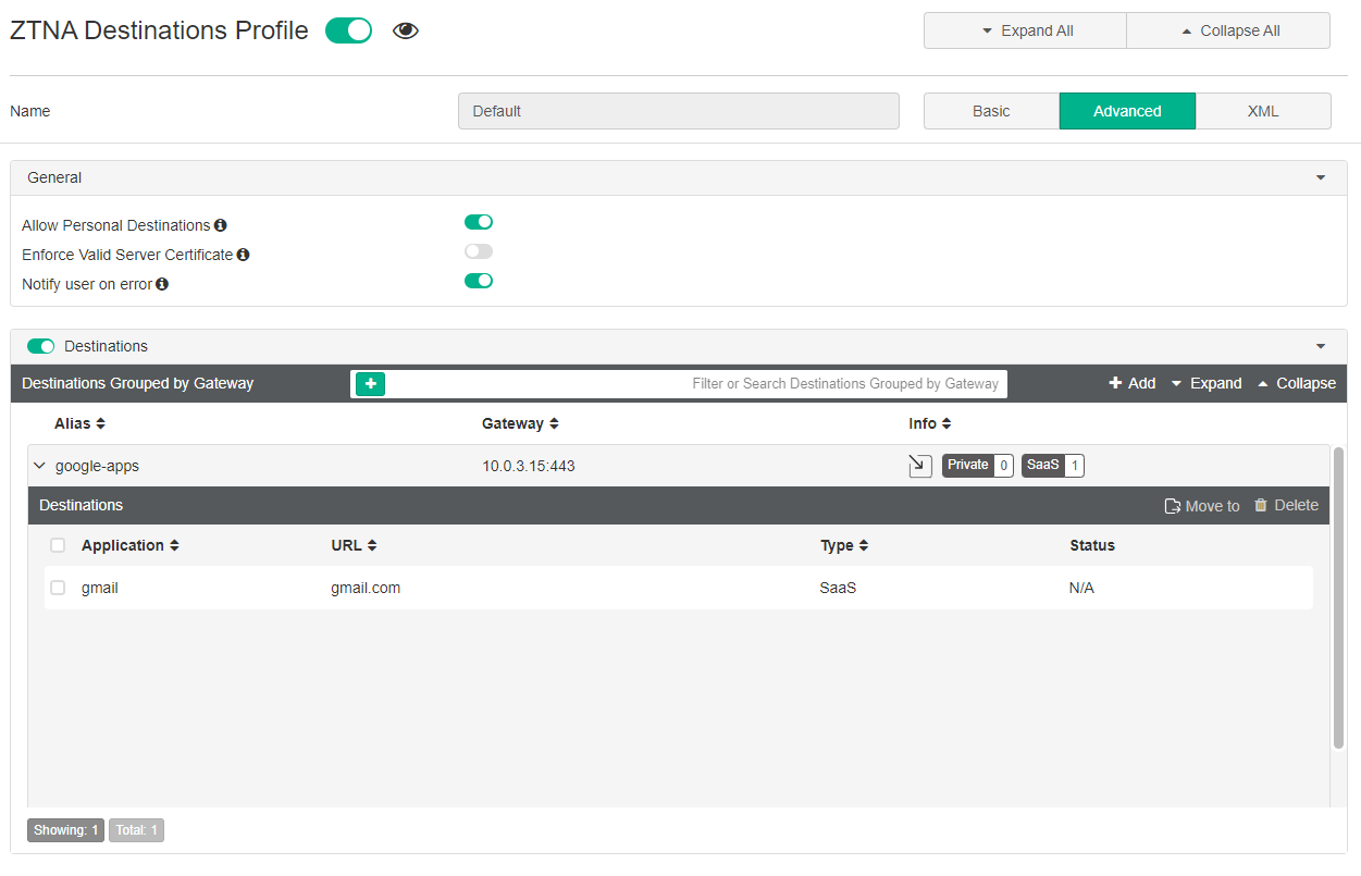 ZTNA inline CASB for SaaS application access control | FortiProxy 7.6.1 | Fortinet Document Library